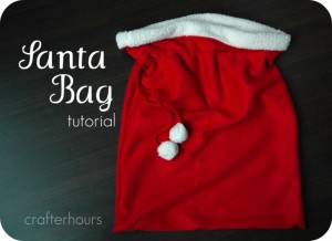 Make a Santa Bag: A Tutorial - crafterhours